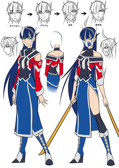 Safebooru 1girl Autobot Blue Eyes Blue Hair Boots Breasts Detached
