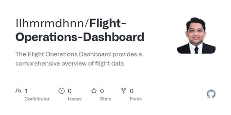 Github Ilhmrmdhnn Flight Operations Dashboard The Flight Operations Dashboard Provides A
