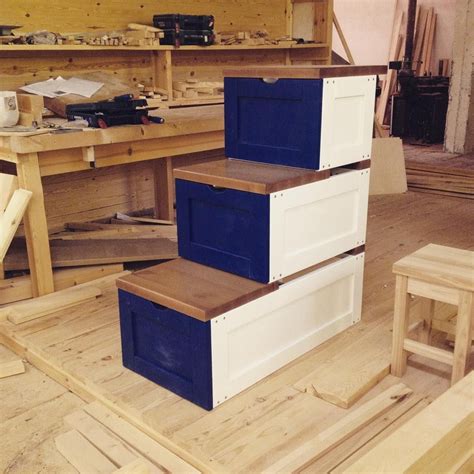 Любимая рубрика «Фото из столярного цеха 😊 Та самая лестница для кровати чердака которая будет