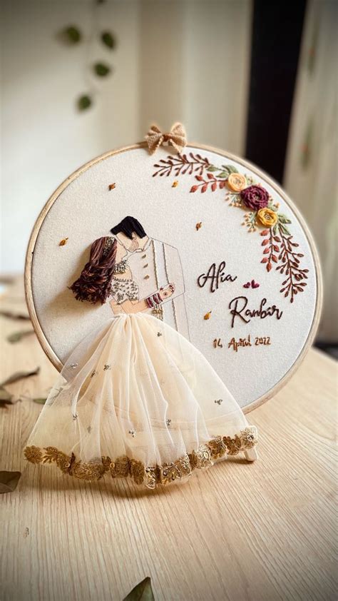 Embroidery Hoop With Fabric