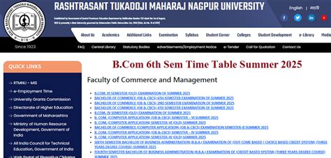 Rtmnu Result Winter 2024 Ba Bcom Bsc Ma Mcom Msc Bba Bcca Mba