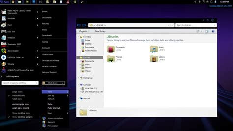 Aqua Visual Style Theme For Windows7