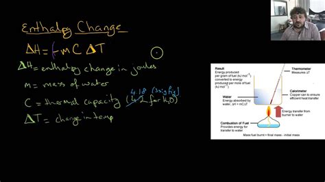 Molar Heat Of Combustion Calculations Youtube