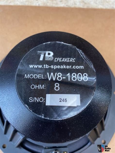 tang band 1808 full range pair photo 4378687 us audio mart