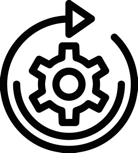 Process Line Icon 14742447 Vector Art At Vecteezy