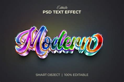 Modern Editable 3d Text Effect Graphic By Mondolsgraphic Creative Fabrica