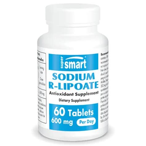 Sodium R-Lipoate par SuperSmart