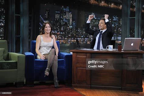 Fallon Episode 7 Airdate Pictured Actor Emily Blunt During