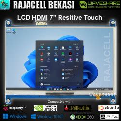 Promo LCD WAVESHARE 7 7 Inch HDMI IPS LCD Capasitive Touchscreen