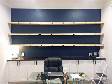 Diy Floating Shelves Office