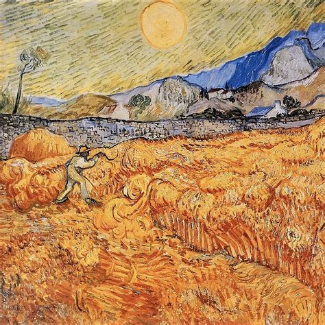Van Gogh Vincent The Harvest Konsttryck Konst Grafik Auctionet