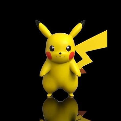 Pikachu Model 3d Free 3d Model Cgtrader