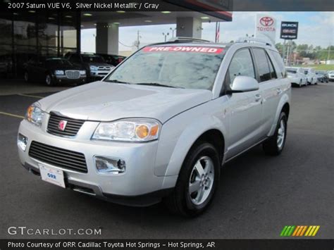 Silver Nickel Metallic 2007 Saturn Vue V6 Gray Interior Gtcarlot