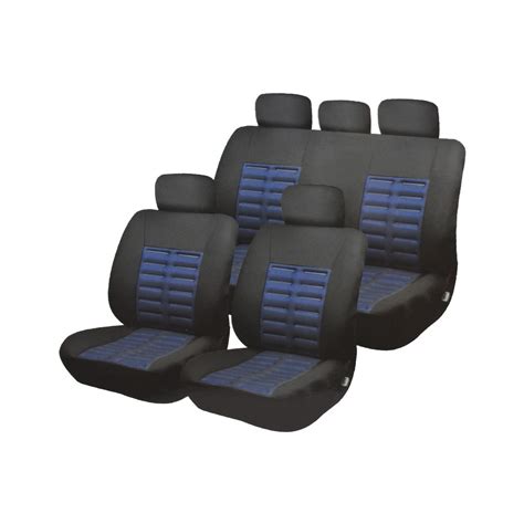Forro Negro Y Azul Para Asiento De Carro Forros Para Asiento