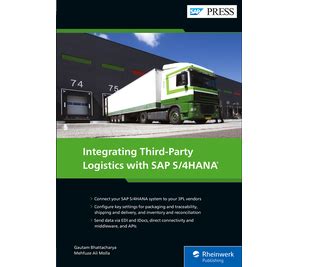 Third Party Logistics Pl With Sap S Hana Book An By Sap Press