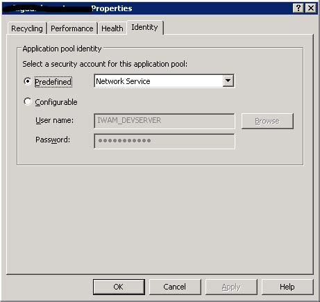 Asp Net Trying To Set Up An Application In IIS Gives Me Error Error Message 401 2