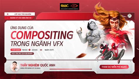 Lớp Học Trải Nghiệm Ngành Kỹ Xảo điện ảnh 2 Ứng Dụng Của Compositing Trong Ngành Vfx
