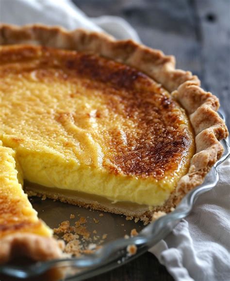 Custard Pie Is A Delicious Dessert Recipes Tinsuf