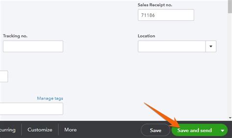 How To Create And Send QuickBooks Online Sales Receipts