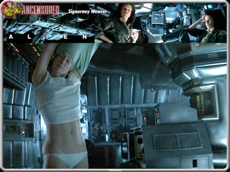 Nackte Sigourney Weaver In Alien