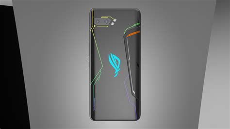 败家之眼华硕rog Phone 2 C4d建模渲染逍姚子 站酷zcool