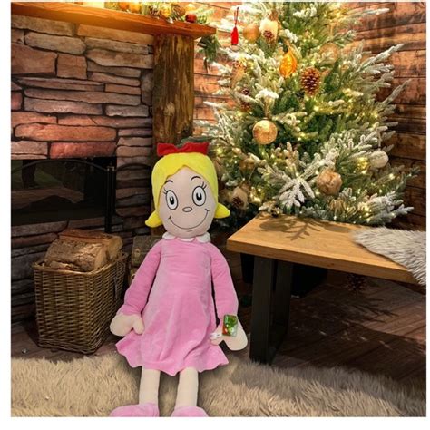 Dr Seuss Accessories Cindy Lou Grinch Christmas Jumbo Plush 4 Feet