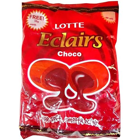 Lotte Chocolates Choco Eclairs 418g Pouch Grocery And Gourmet Foods