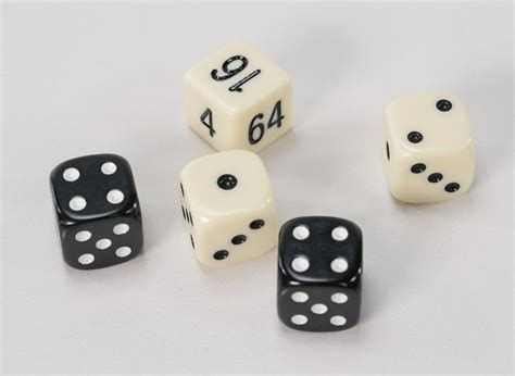 Backgammon Dice Set Solid