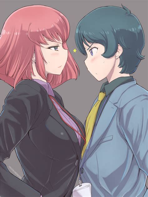 Haman Karn And Kamille Bidan Gundam And 1 More Drawn By Iwasaki
