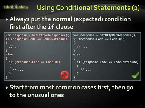 6 using control structures conditional statements and loops pptx