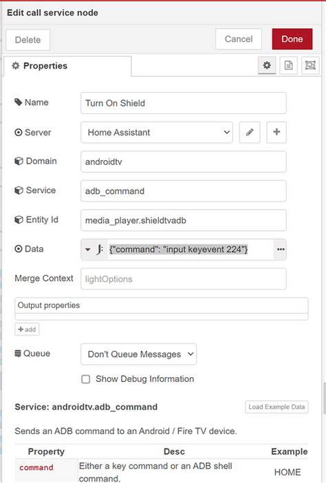 Adb Androidtv Broken In Node Red After A Recent Update Frontend Home Assistant Community
