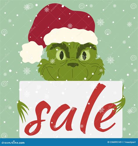 Ilustración De Invierno Con Caracter De Navidad Señalización De