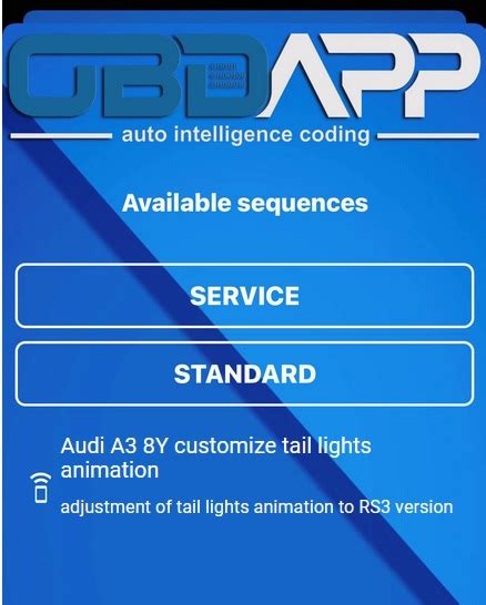 Audi A3 8y Heckleuchten Animation Rs3 Obdapp Blog