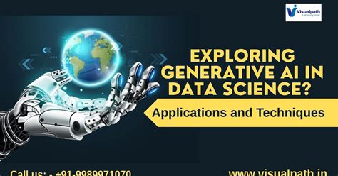 Exploring Generative Ai In Data Science Transformative Applications And Techniques