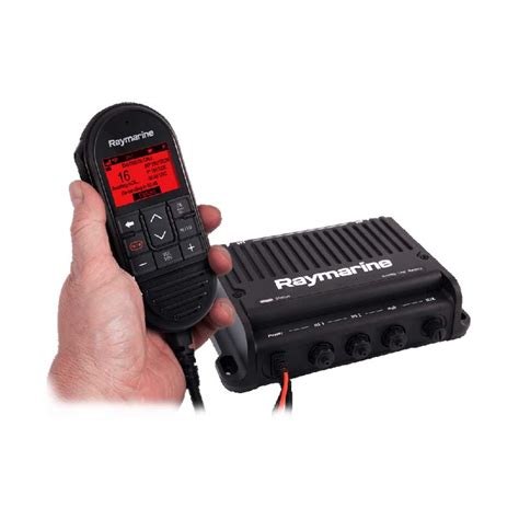 Ray 90 VHF Black Box Incl Wired Handset Passive Speaker And Cable