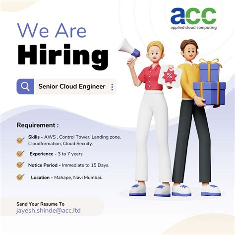 jayesh shinde on linkedin hiring cloud acc hiringalert