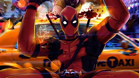 Deadpool Artwork Fondo De Pantalla K Hd Id
