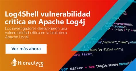 Vulnerabilidad crítica en la biblioteca Apache Log4j