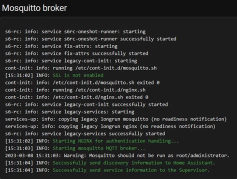 Hass Erkennt Mqtt Obwohl Add On Nicht Installiert Generelle