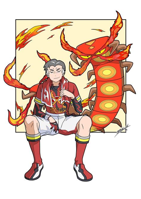 Kabu And Centiskorch Pokemon And 1 More Drawn By 99akt1031 Danbooru
