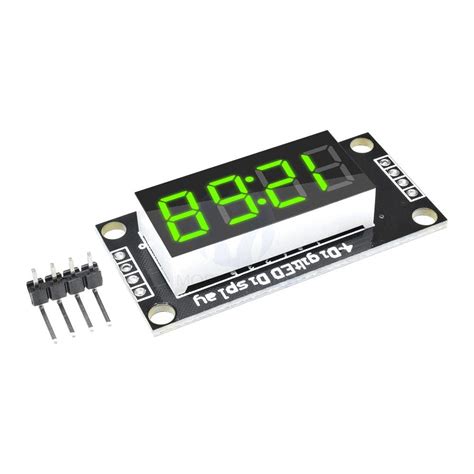 TM1637 0 36 4 Digit LED Display Tube Module Red Green Blue Yellow White AUSCOM Computers