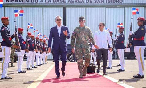 Abinader Llega A Belice Para Cumbre De Jefes De Estados Del Sica