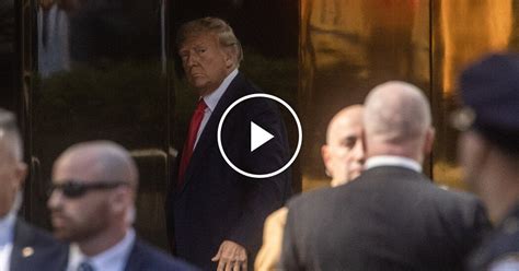 Trump Arrives In New York City For His Arraignment The New York Times