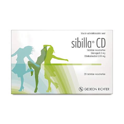 Sibilla Cd Dienogest 2mg Etinilestradiol 0 03mg Gedeon Richter Caja X 28 Tabletas