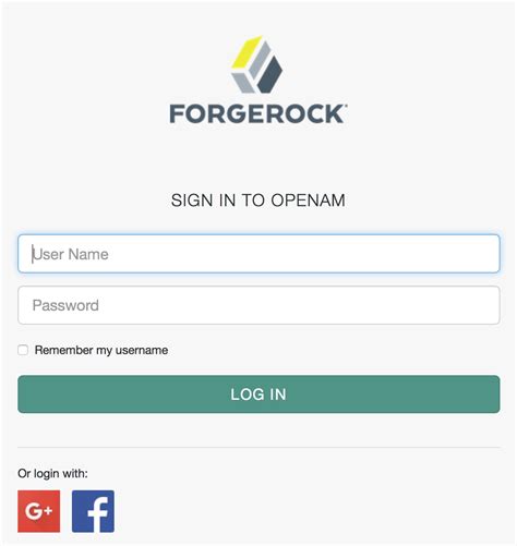 Identity And Access Management Services Forgerock Openam 13 And Social