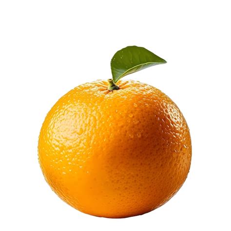 Premium PSD Orange Fruit Isolated On White Background High Resolution