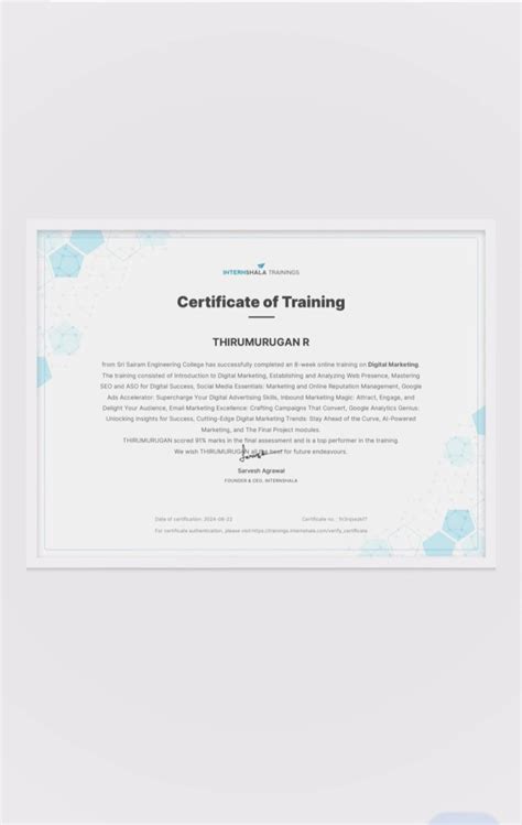 completed digital marketing training thirumurugan r posted on the
