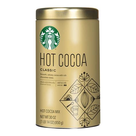 星巴克 罐裝經典可可粉 850公克 Costco 好市多