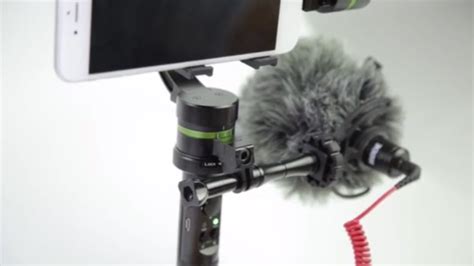 LanParte Mount To Attach A Microphone To Small Handheld Gimbals Cinescopophilia