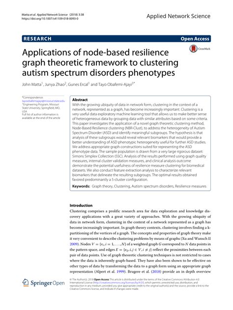 Pdf Applications Of Node Based Resilience Graph Theoretic Framework